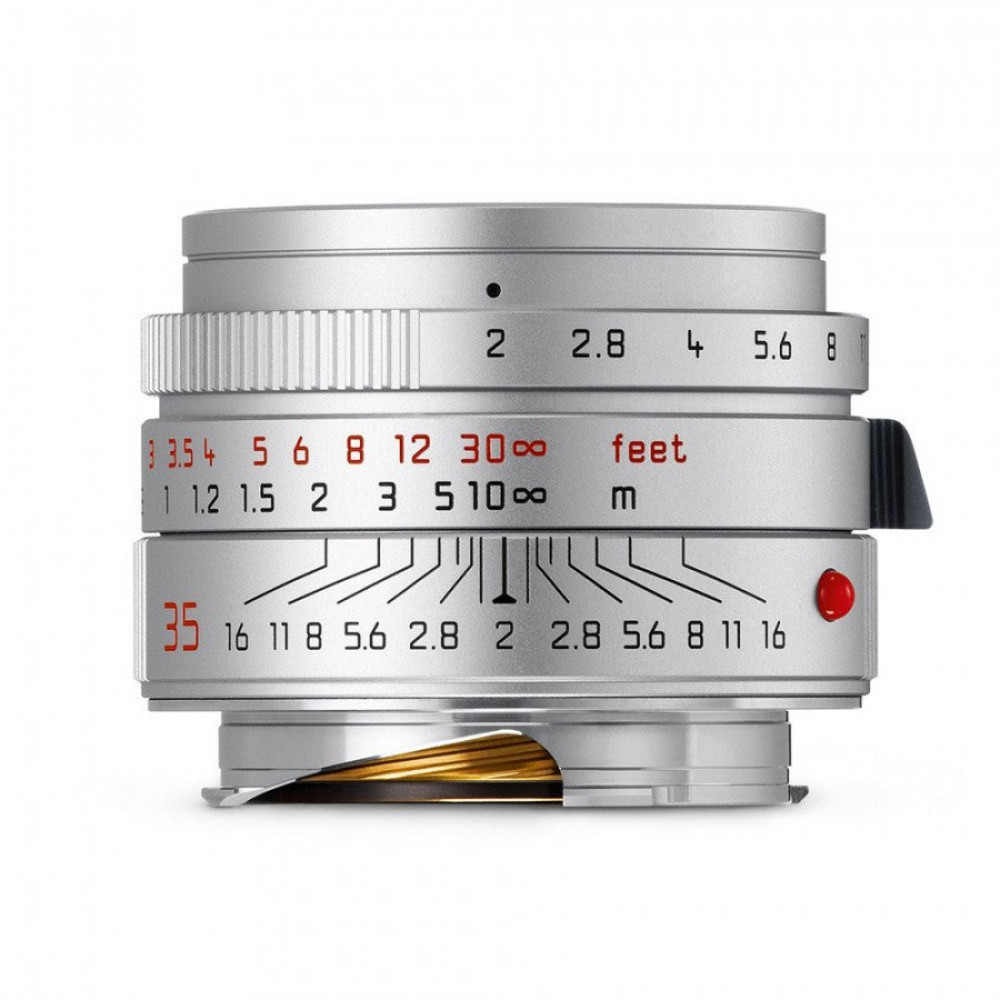 Leica Summicron-M 35mm F/2.0 Asph. Silver Anodized